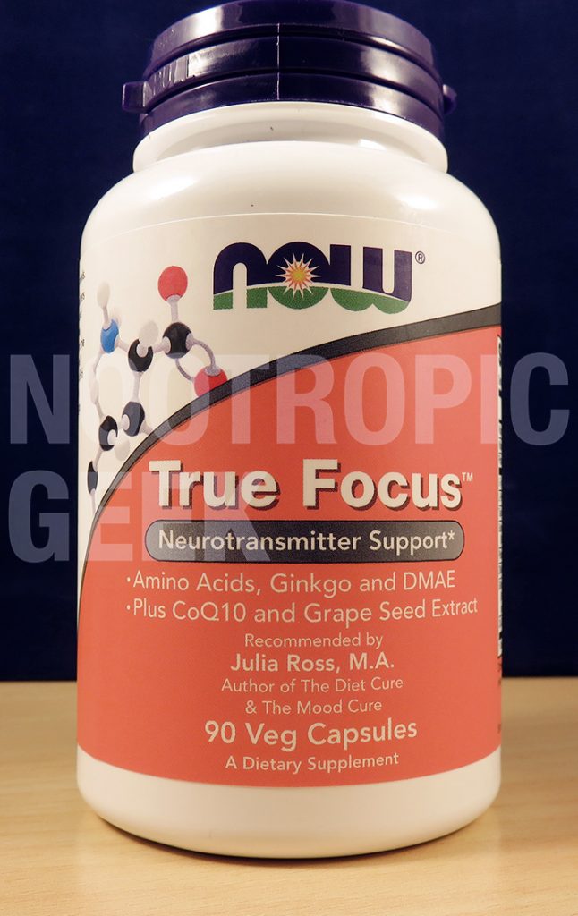 NOW True Focus Review: Support for Neurotransmitters